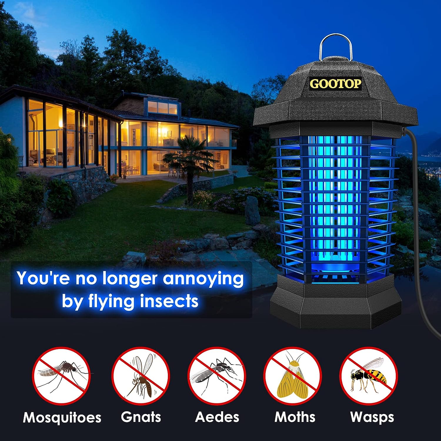 GOOTOP Bug Zapper Outdoor Electric Review - The Fly Killer Guide